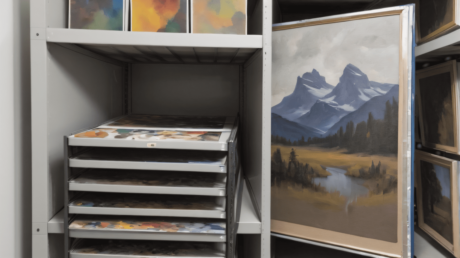 Tips for Safely Storing Oil Paintings - Hollywood Storage Center